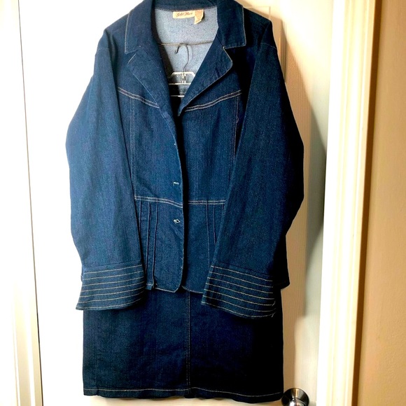 Gold Flava | Skirts | Jean Jacket Jean Skirt | Poshmark